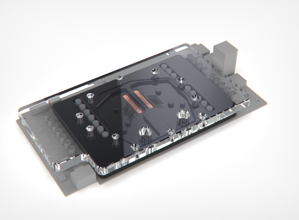 Waterblock ASUS TUF RTX 4070 TI O12G GAMING - HCM store